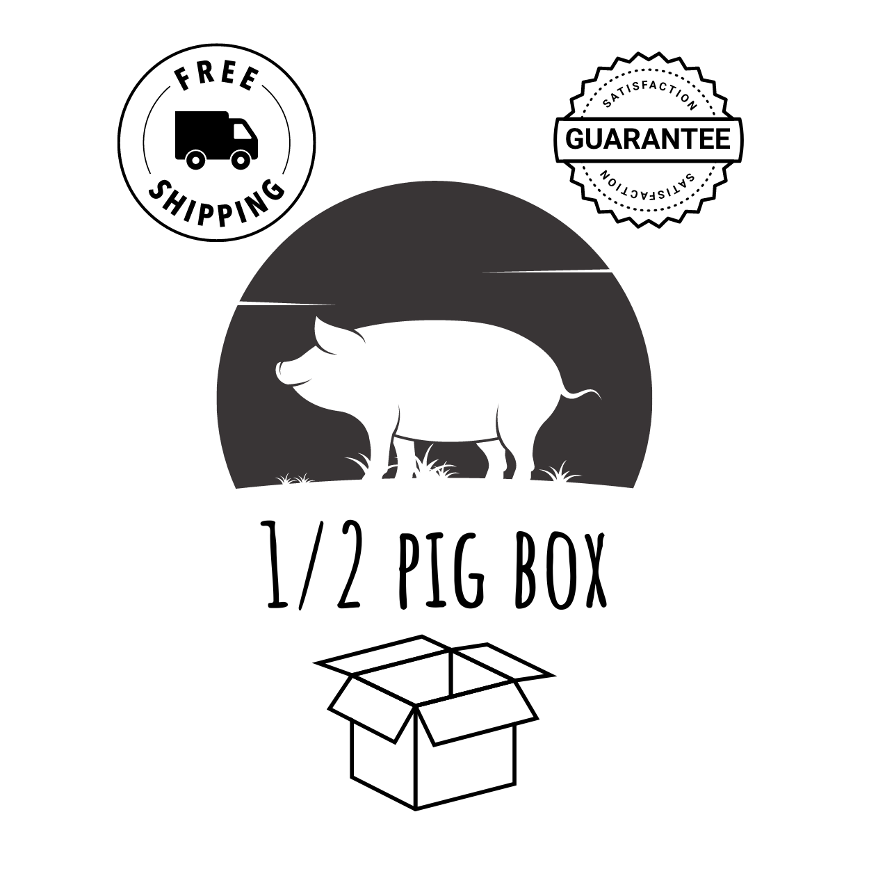 1/2 Mangalitsa Pig Box – Rooster Dirt Farm